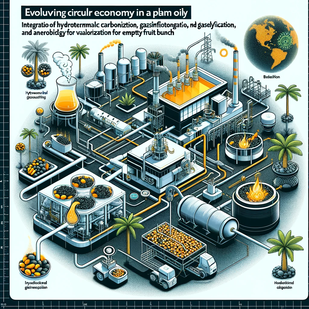 Evolving circular economy in a palm oil factory: Integration of pilot ...